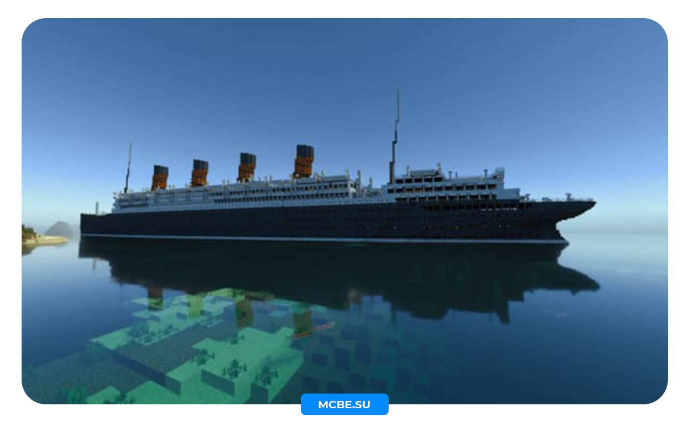 Скачать карту RMS Aquitania бесплатно для Майнкрафт ПЕ| Mcpemods